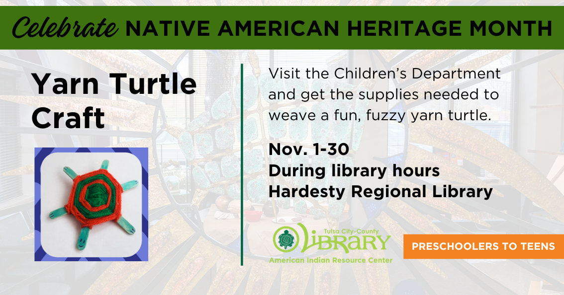 Native American Heritage Month | Tulsa Library